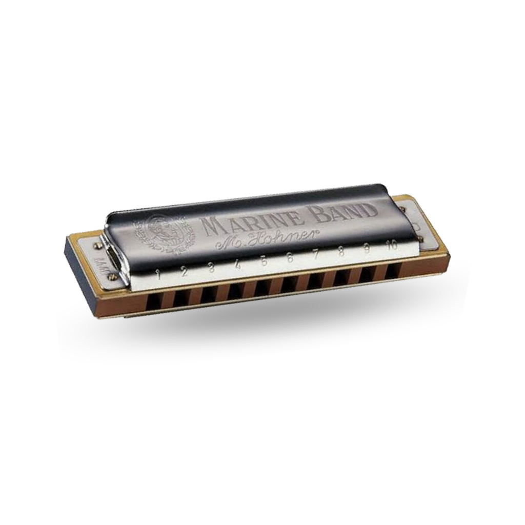Buy Hohner Marine Band, 10 Hole, 20 Notes Diatonic Harmonica Online ...
